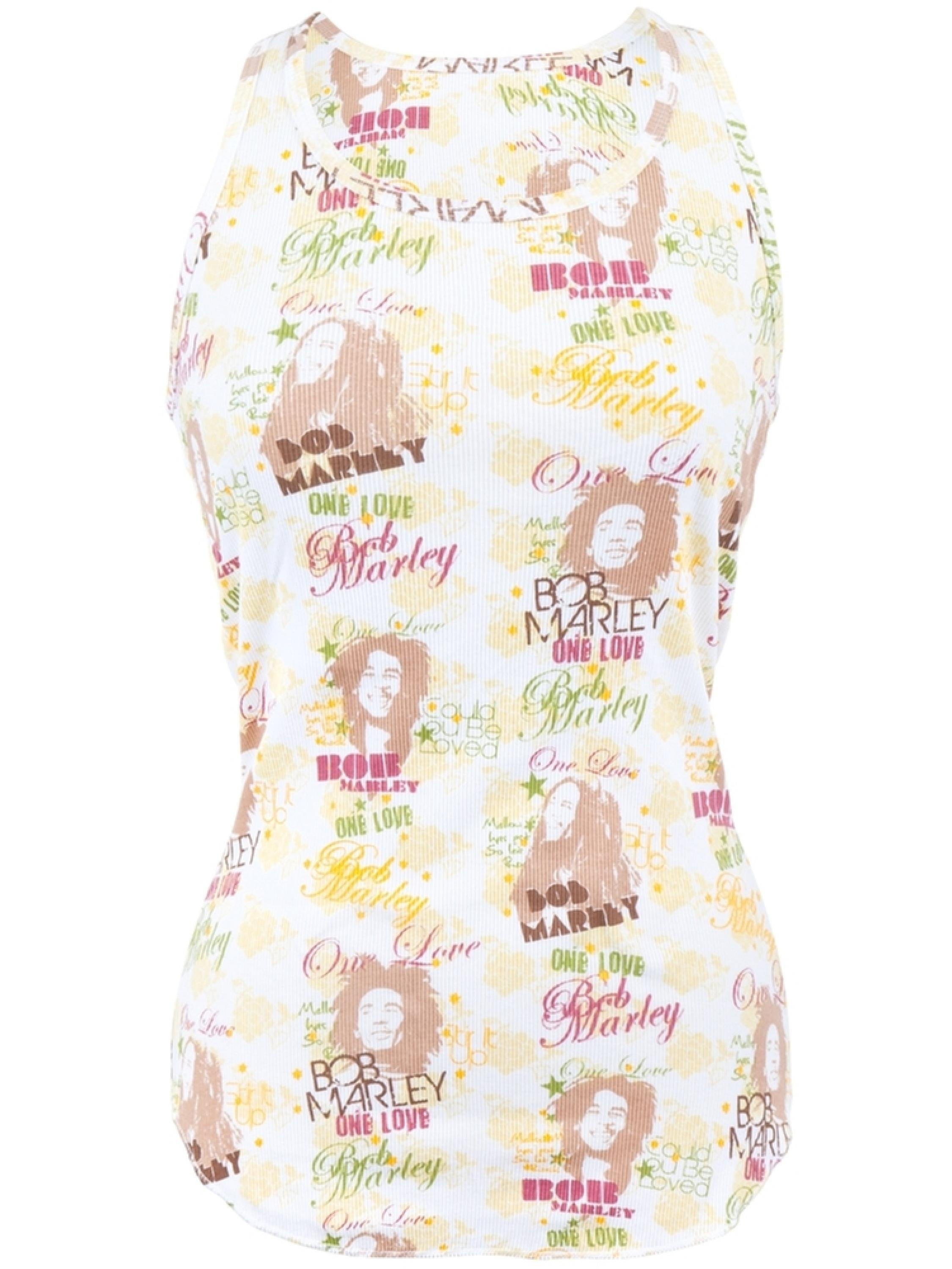 Bob Marley - One Love Racerback Juniors Tank Top - Medium - Walmart.com