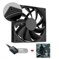 Darkrock 3pcs 120mm Cooling Fans for Computer Case 3PIN qUIET - Walmart.com