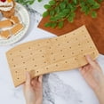 45Holes Bamboo Food Holder Fruit Kabob Stand Cocktail Pick Display ...