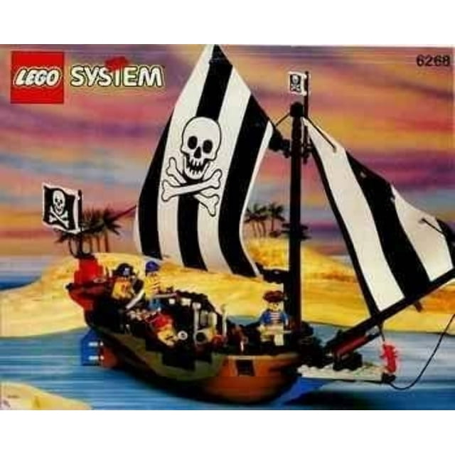 LEGO System Renegade Runner Pirate Ship 6268 - Walmart.com