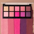 Profusion Cosmetics 10 Shade Eyeshadow Palette - Fuchsia 3.5 oz ...