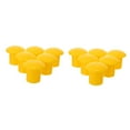 WORGEOUS 60 pcs Rebar Safety Caps Plastic Rebar Mushroom Cover Rebar ...