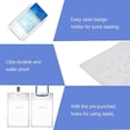 CCOCC 2026 New 10Pcs Badge Holder Waterproof Pvc Soft Film Large Binder ...