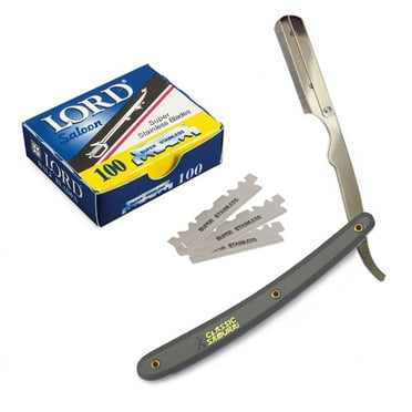 Classic Samurai CS-102 Stainless Steel Professional Barber Straight ...