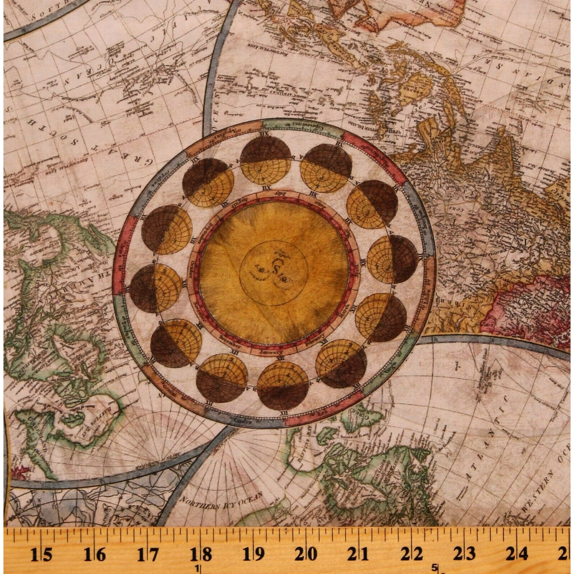 Vintage Astrology Chart