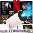 Mini Portable HD Projector | BT5.0/WiFi6, 720P/4K Decoding, 260 Lumens ...