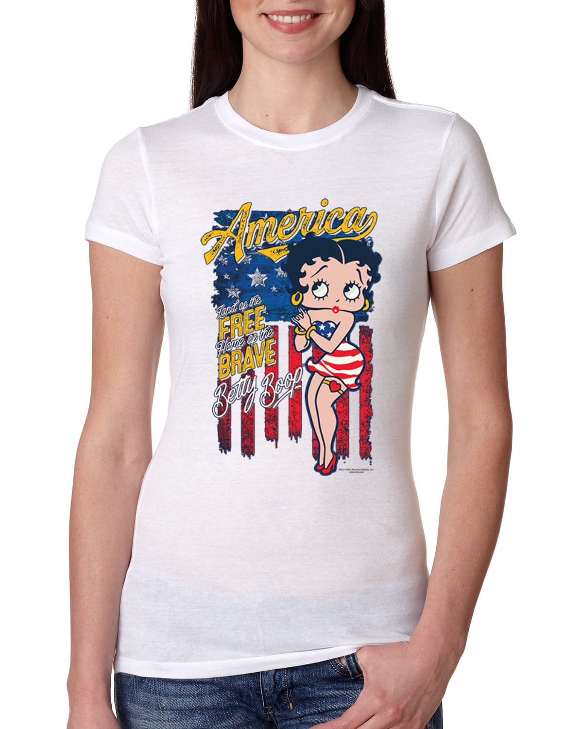Wild Bobby, Betty Boop America Land of the Free Home of the Brave Betty ...