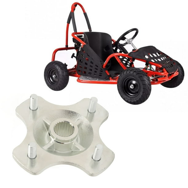 Stud 24T Go Kart Rear Wheel Hub Steel Alloy 4 Stud Steering Axle Hub ...