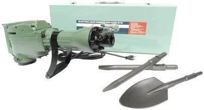 1500 Watt Electric Powered Jack Hammer Set for Digging and Breaking ...