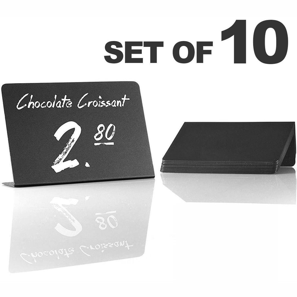 Mini Chalkboard Signs for Food 20 Pack - Small Chalkboard Food Signs ...