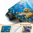 Peel and Stick Wallpaper Wall Murals Ocean Water Sea Turtle Coral Reef ...