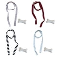 Bone Shape Applique Scarf for Teen Girl Autumn Breathable Scarves for ...