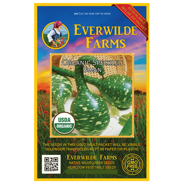 Gourd Seeds - Speckled Swan - 2 g Packet ~60 Seeds - Lagenaria ...