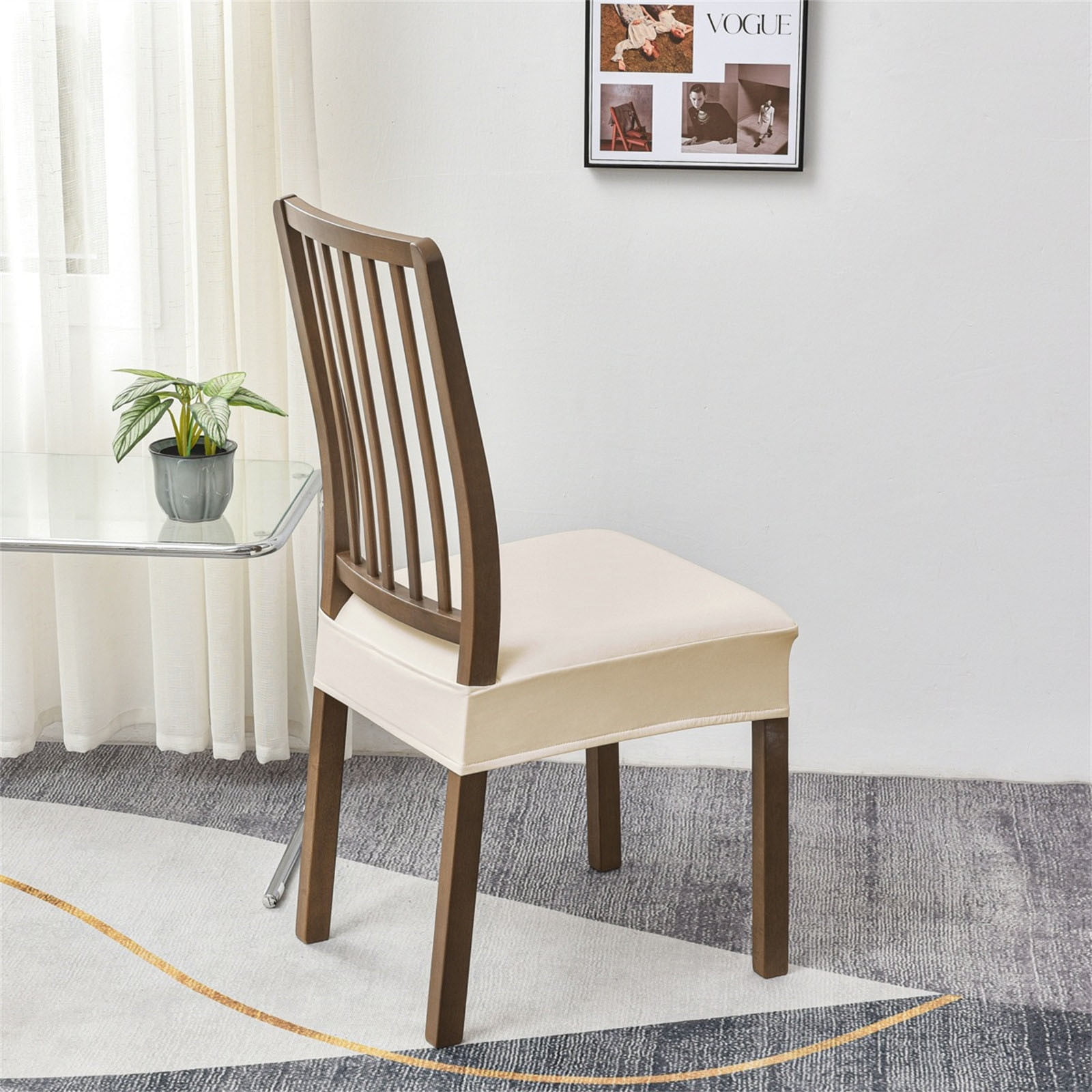 Click here for Kbndieu Cushion Cover Seat Covers For Dining Room... prices