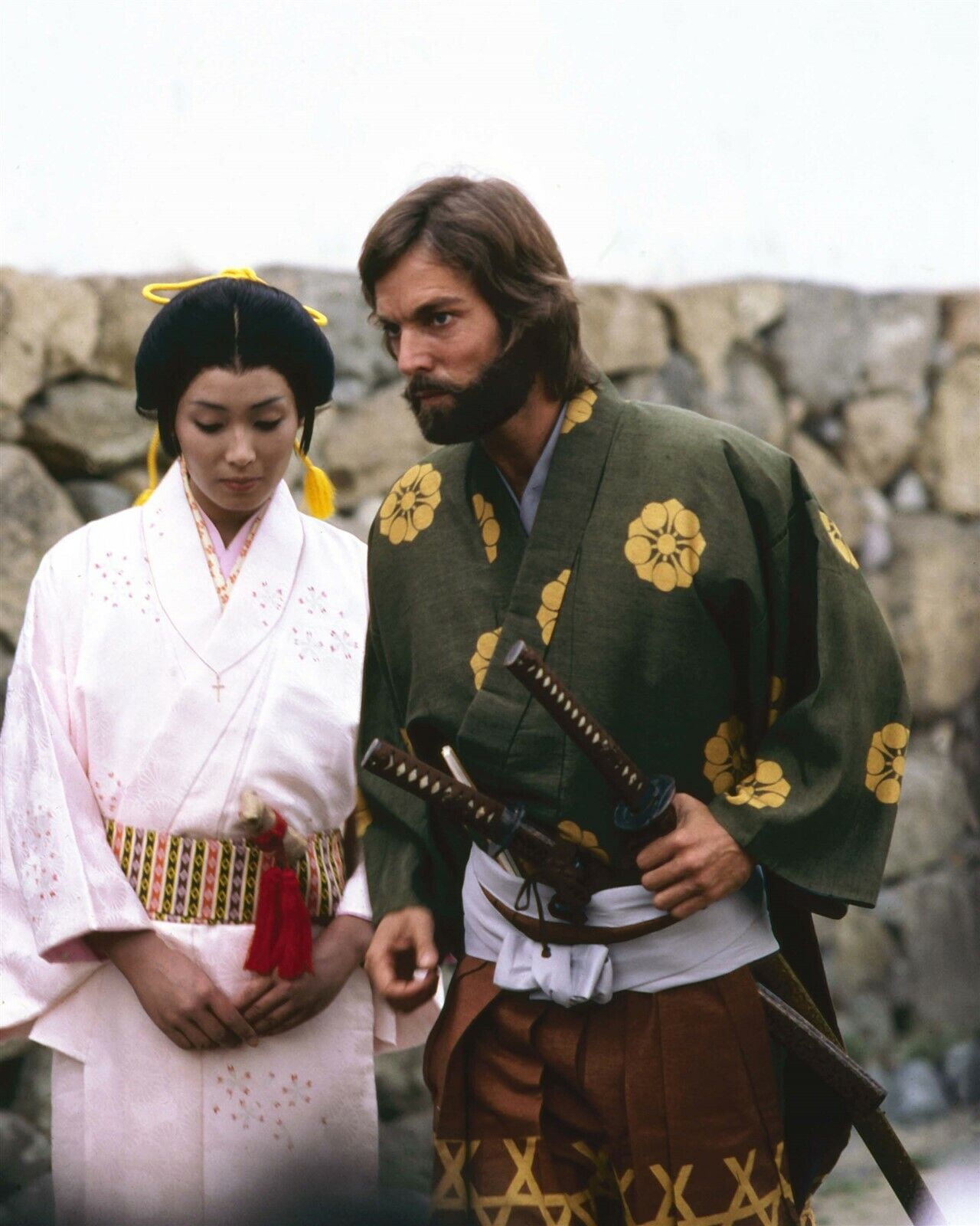 Shogun 1980 mini series Yoko Shimada Richard Chamberlain 5x7 inch photo ...