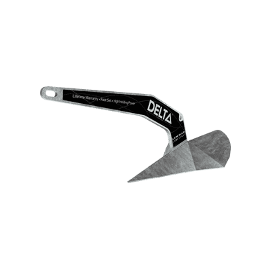 New Delta Fast Set Galvanized Anchor lewmar 0057410 Weight 22 lbs. Boat ...
