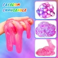 OHIECIHY Slime Kit, Sparkling Crunchy Foam Jelly Slime, DIY Stress ...