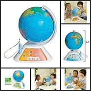 360° Rotating Desktop Globes Earth Ocean Globe World Geography Map ...