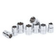 10Pieces Portable Auto Repair Kits Drives Socket Wrench Head for Quick ...