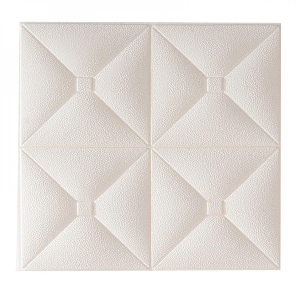 3D Self-adhesive Foam Wall Stickers Waterproof Wallpaper For Living ...