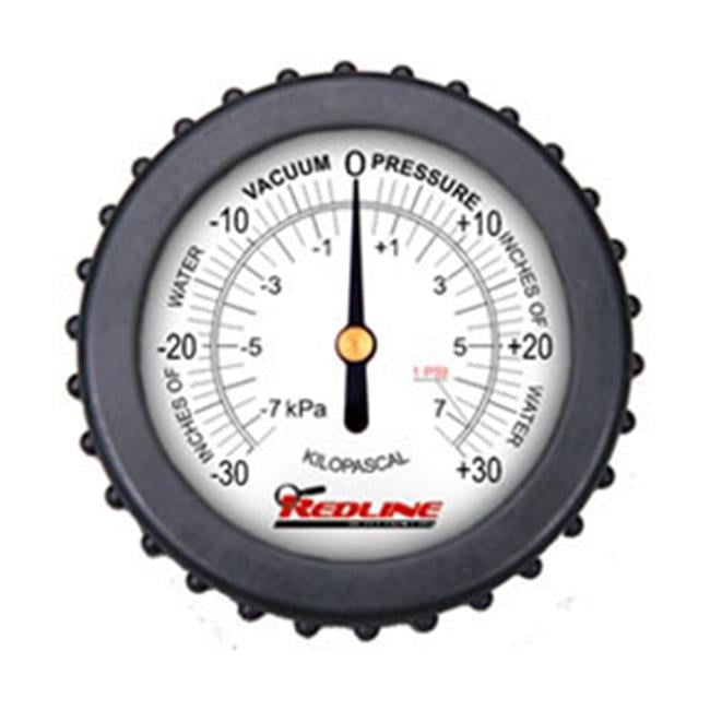 Redline Detection RDL-96-0037 Pressure And Vacuum Gauge - Walmart.com