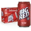 Big Red Deliciously Different Soda Pop, Low Sodium, 12 fl oz, 24 Pack ...
