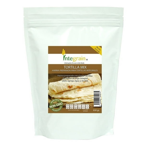 Harina Preparada Para Tortillas Integrales 830g Integrain Integrain Original | Walmart en línea
