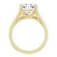 3 Carat Lab Diamond Engagement Ring Oval Split Shank - Walmart.com
