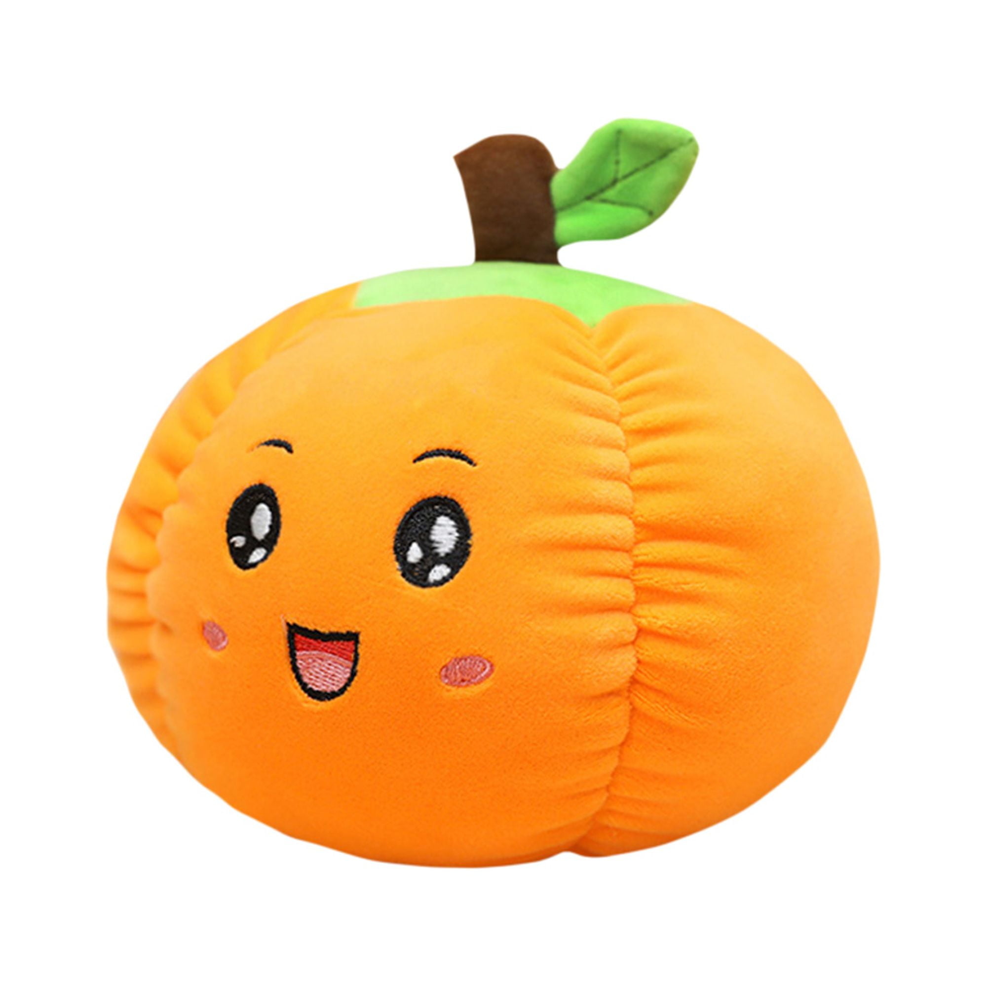 Eyicmarn Cute Pumpkin Plush Toy Halloween Devil Pumpkin Throw Pillow ...