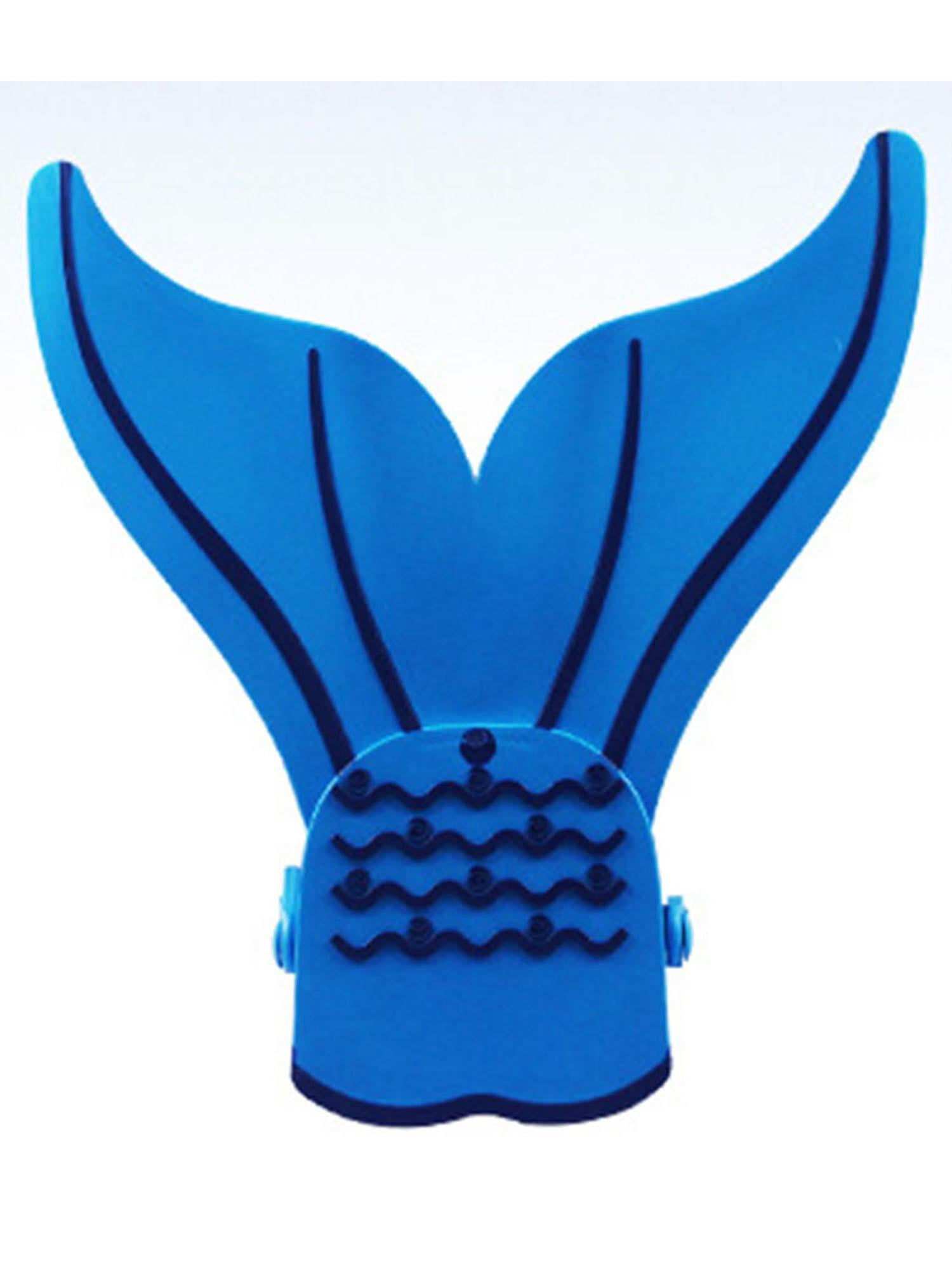 Kids Mermaid Fins Swimming Foot Fins Monofin for up to 15 Years Old ...