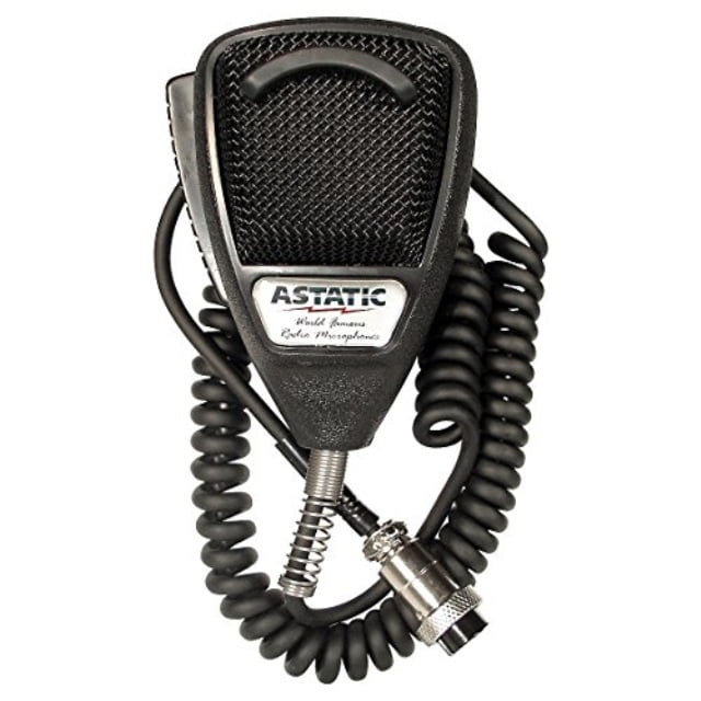 Astatic 636L Wired Dynamic Microphone, Black - Walmart.com - Walmart.com