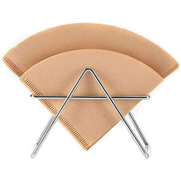 Coffee Filter Holder Reusable Metal Coffee Filters Paper Container Rack ...