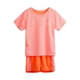 AHTJRT Boys Girls Two Piece Sets Short Sleeve T Shirts and Shorts ...