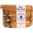 Non Toxic Cutting Boards - Cutting Board Set Free of Mineral Oil, Made ...