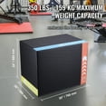 KFFKFF Triple Height Plyometric Jump Box, 30/24/20 Inch Foam-Based Plyo ...