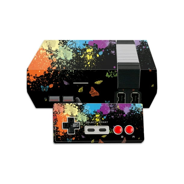 Skin Decal Wrap Compatible With Nintendo NES Classic Edition Splatter ...