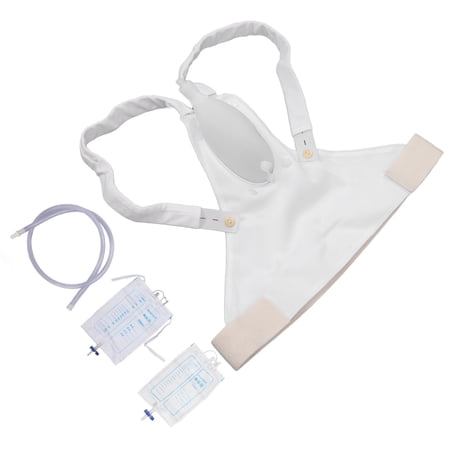 Urinal Pee Holder, Male Urine Collection Bag Breathable Silicone ...