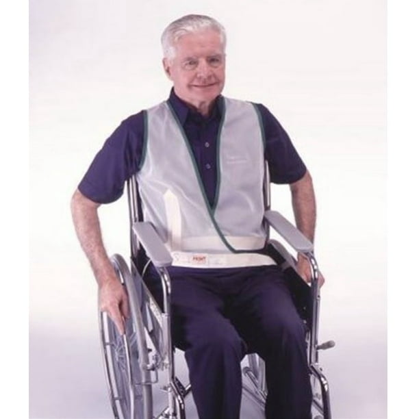 Posey Vest Restraint Medium Criss-Cross Straps 2-Strap, White, Each ...