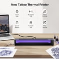 Meiyunprt Tattoo Printer Bluetooth Wireless Thermal Tattoo Machine with ...