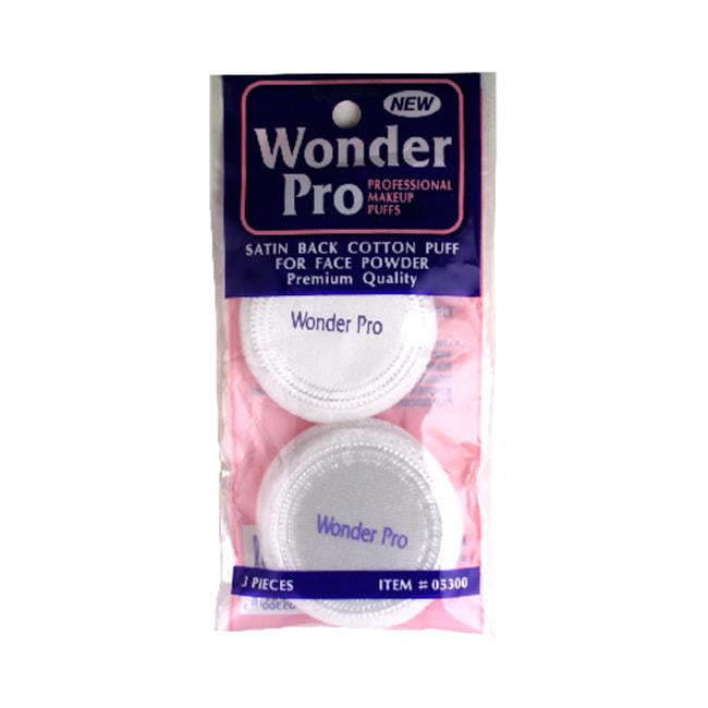 Wonder Pro Professional Makeup Puffs #05300 3 Count - Walmart.com