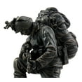 Ebros Gift Courageous Kneeling Soldier Statue, 6" Tall, Bronze Patina ...