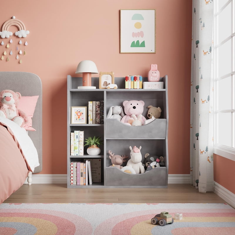 Click here for Tropow 36 Toy Storage Organizer & Kids Bookshelf -... prices