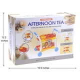 Kitchen Connection Tea Time Trolley Cart Pretend Play Set - Walmart.com