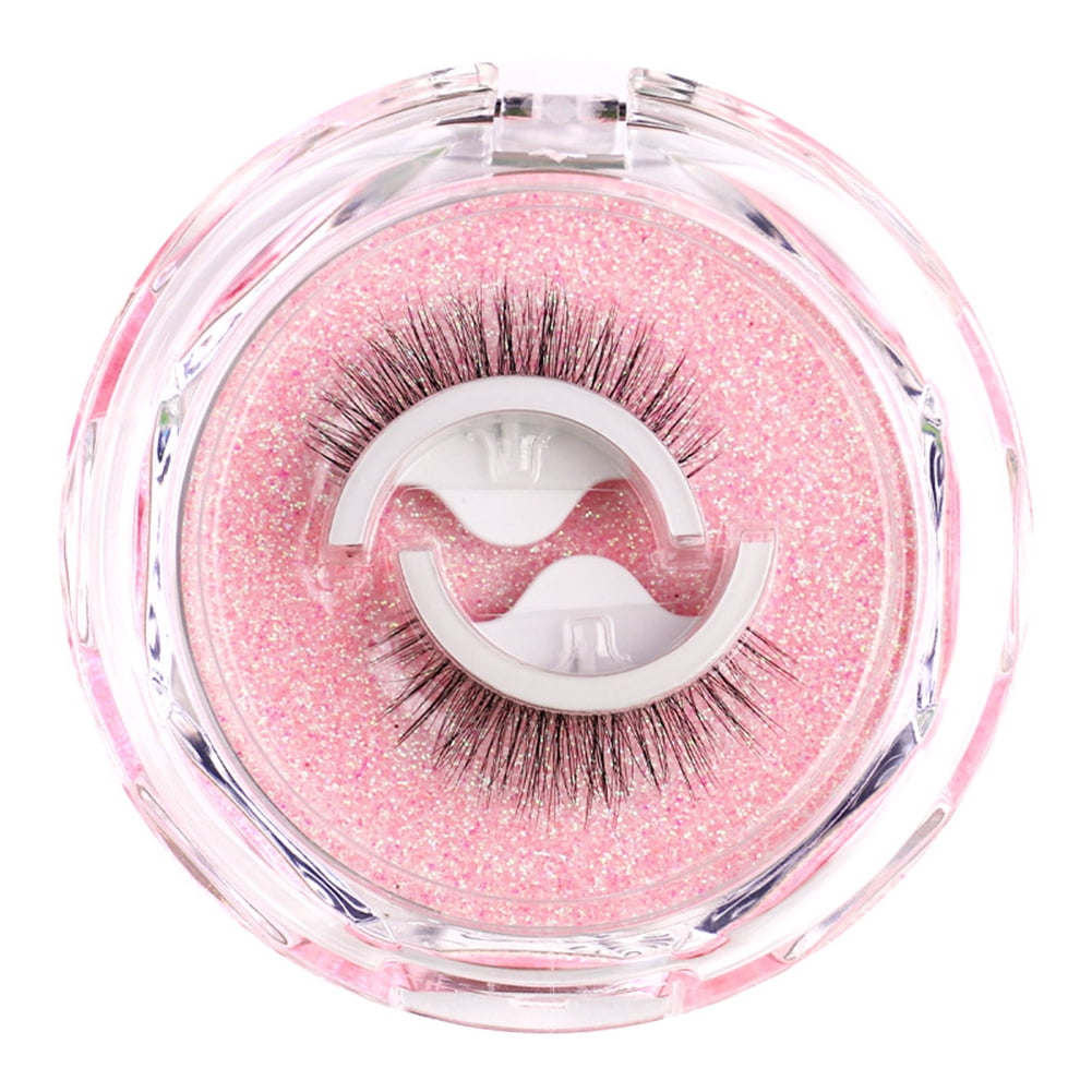 Reusable Self-Adhesive Eyelashes No Glue or Eyeliner Needed for Women ...