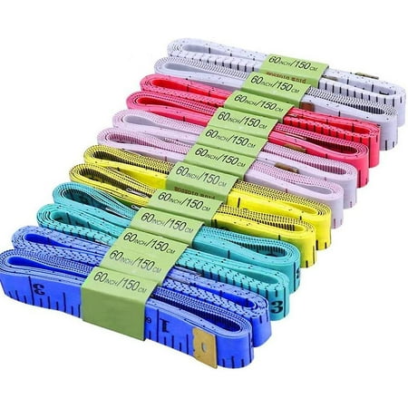 Tape Measure, 12 Pieces 150cm Sewing Tape Measures For Sewing Fabric ...