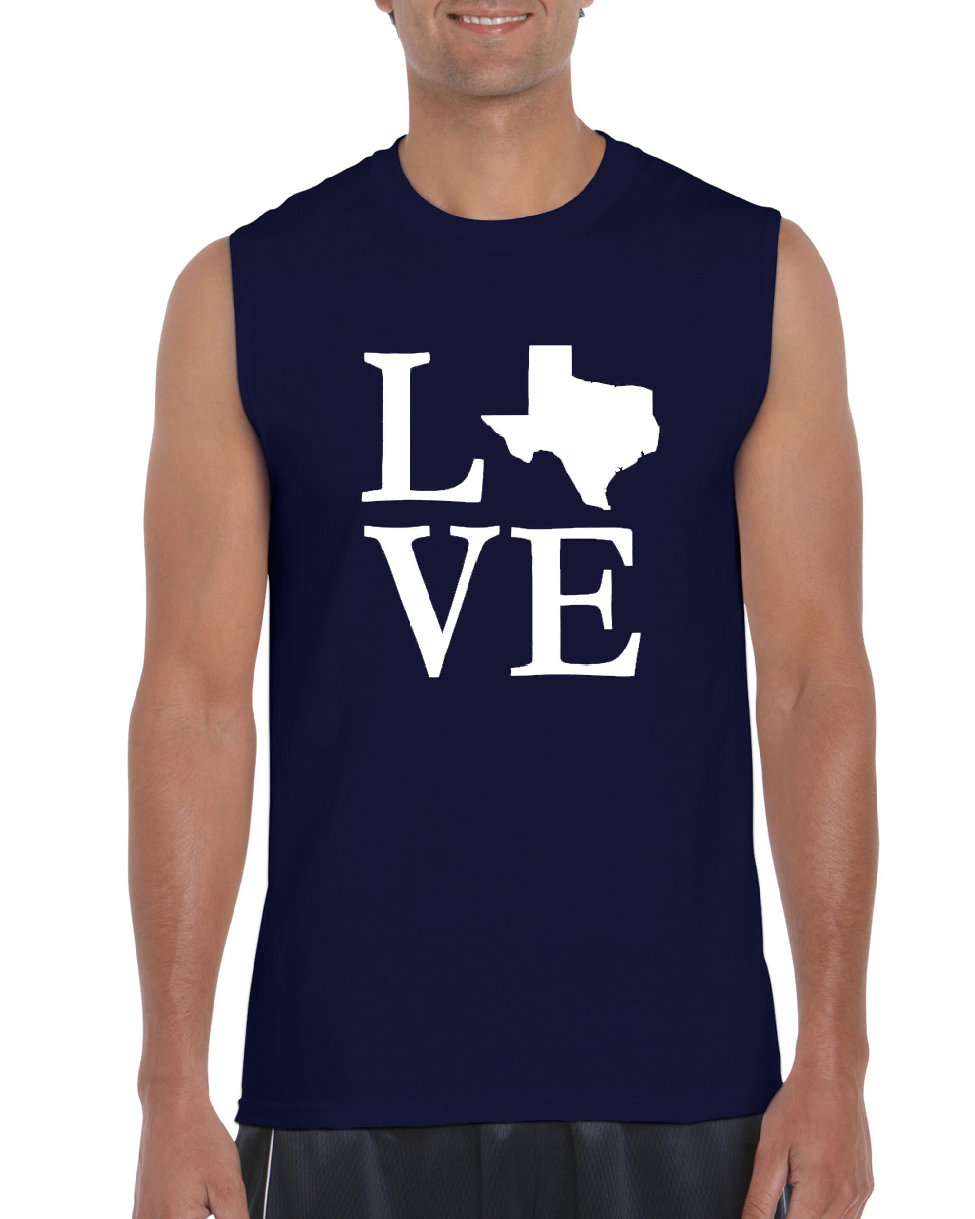 Artix - Men's Graphic T-Shirt Sleeveless - Texas Flag - Walmart.com