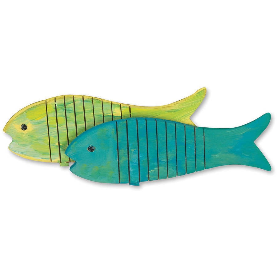 Flexible Wooden Fish Craft Kit, Pack of 12 - Walmart.com - Walmart.com