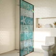 Coastal Starfish Shell Coral Window Privacy Film, Rainbow Film ...