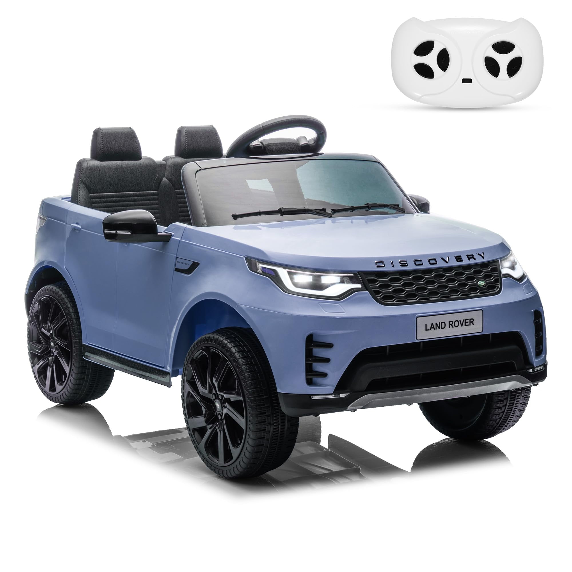 Akdsteel 12v Kid Electric Ride On Car With Parental Remote  Dual Motor  Led Lights  And Music