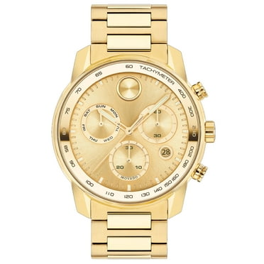 Movado Men's Series 800 Swiss Quartz Chronograph 42mm Watch - Black ...